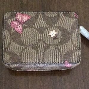 Coach | Storage & Organization | Coach Triple Pill Box Butterfly Print ...